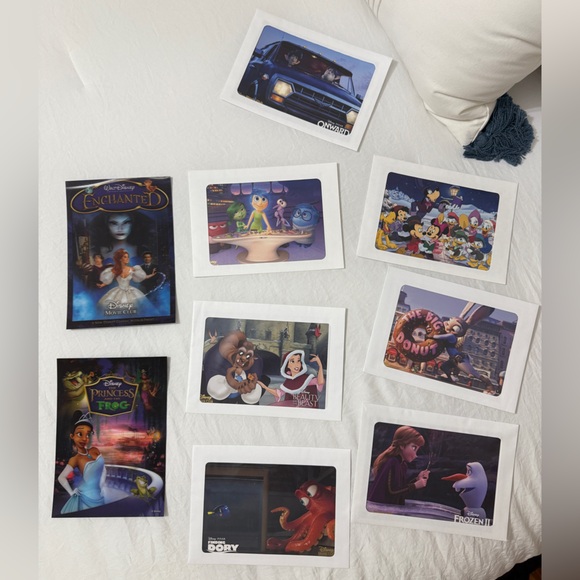 Disney | Other | Disney Movie Club Exclusive 5x7 Lithographs Pixar ...